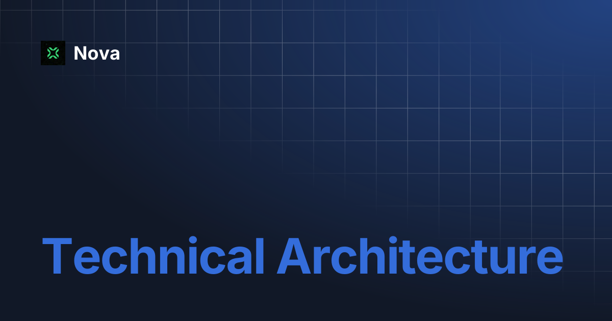 Technical Architecture | Nova